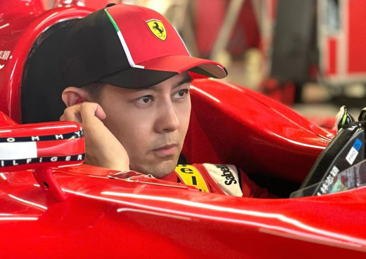 'It's good to be back': Jimmy Lin returns to race track 10 months after ...