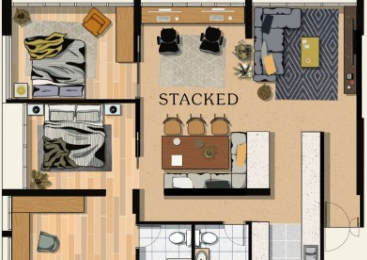 7 unique layout ideas for a 5-room point block HDB flat, Lifestyle News ...