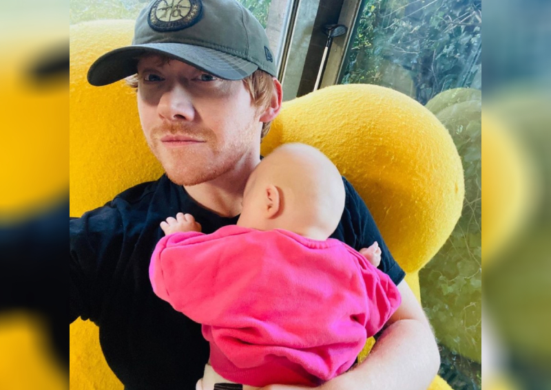 Rupert Grint joins Instagram to show off the first photo of his baby ...