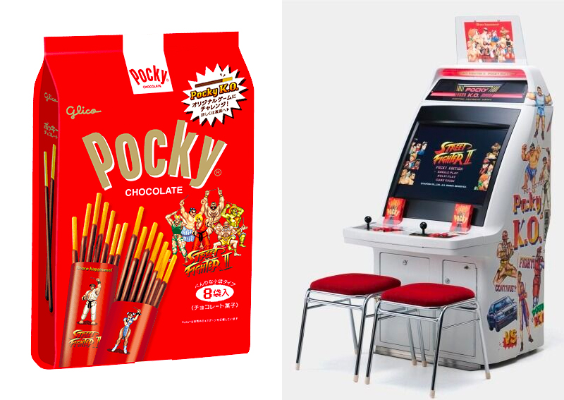 Take a bite out of your opponents with Street Fighter II Pocky Edition ...