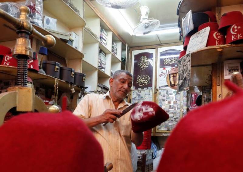 One of Egypt's last fez makers takes pride in craft despite drop in ...
