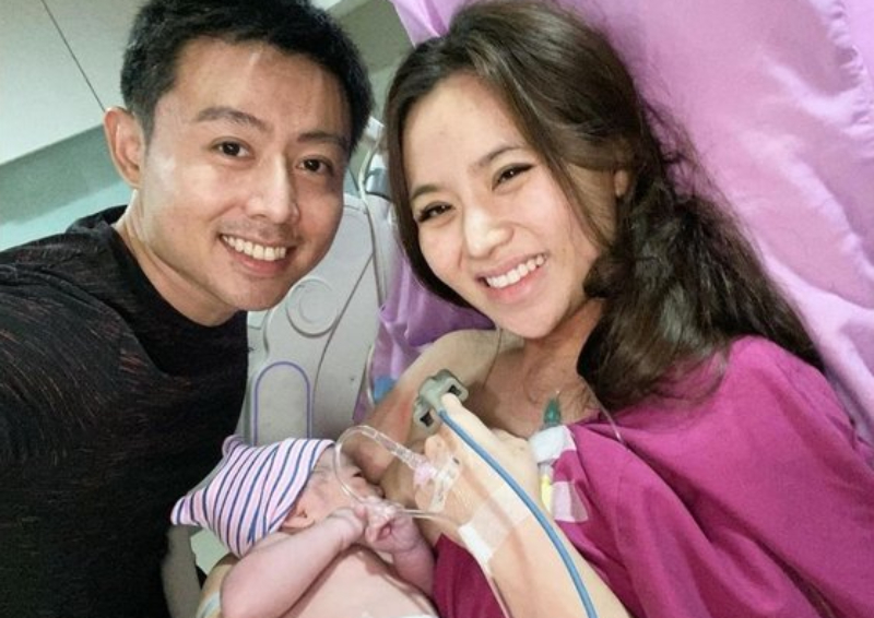 From date night to labour pains: Cheryl Wee and husband went on dinner ...