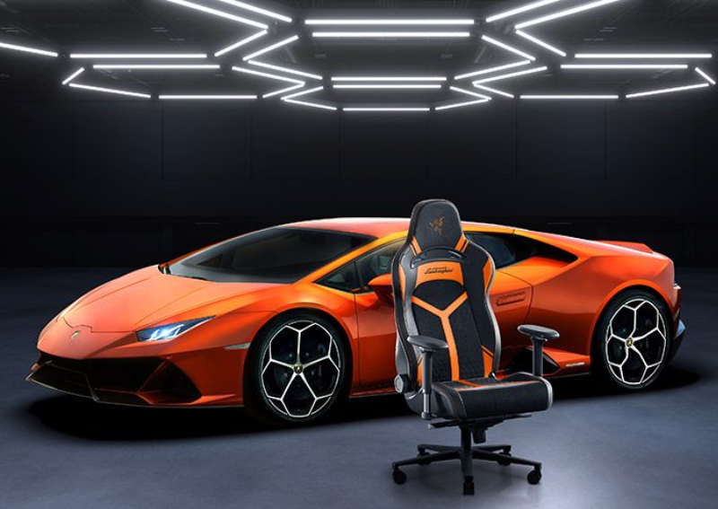 Razer nerfs Secretlab, goes orange with Enki Pro Automobili Lamborghini ...
