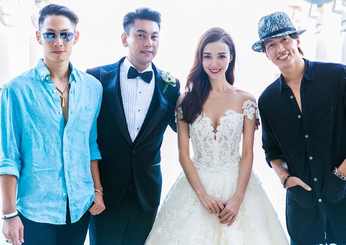 F4's Jerry Yen makes surprise appearance at bandmate Ken Chu's wedding ...