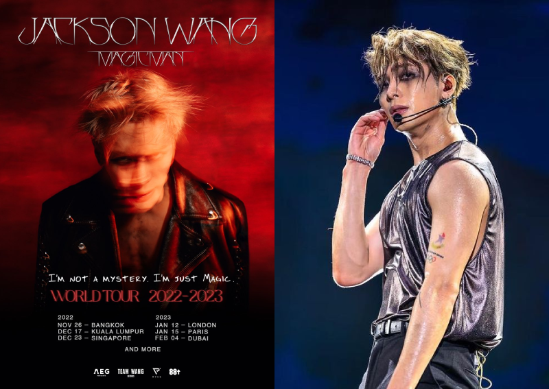 Jackson Wang announces Singapore tour date, Entertainment News - AsiaOne