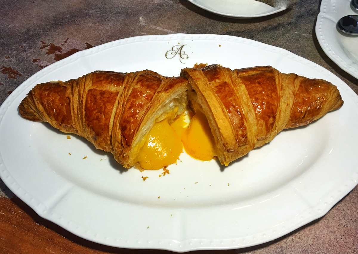 Salted Egg Croissant Antoinette Singapore – WAZQ