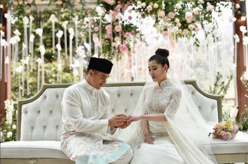 Malaysian heiress Chryseis Tan weds fiance Faliq Nasimuddin | AsiaOne
