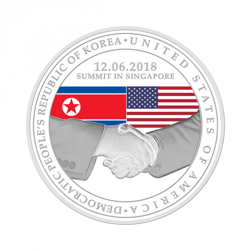 Singapore Mint unveils 3 commemorative medallions for Trump-Kim summit ...
