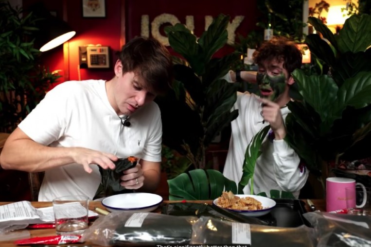 '2nd best rations after the French': 2 YouTubers from UK review ...