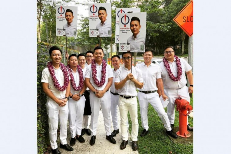 Groom in 'election campaign' gatecrash photo says it's linked to him ...