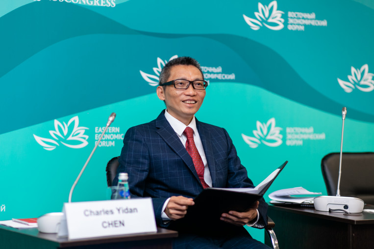Dr Charles CHEN Yidan speaks at the Eastern Economic Forum about ...
