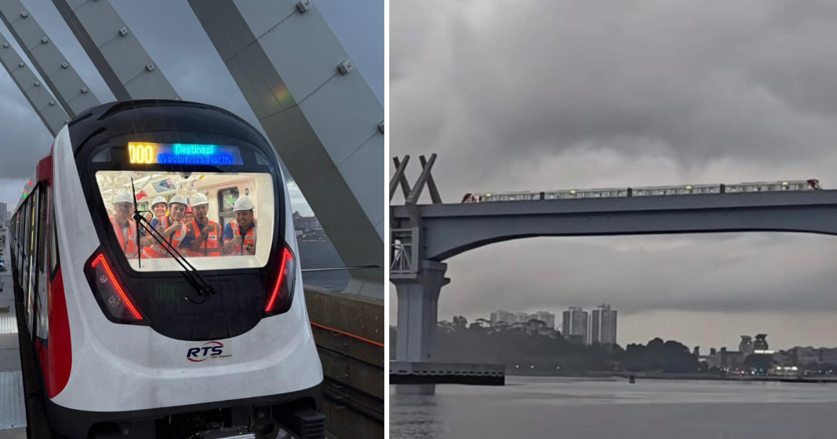 News| Johor Bahru-RTS Link completes first train run from depot to ...
