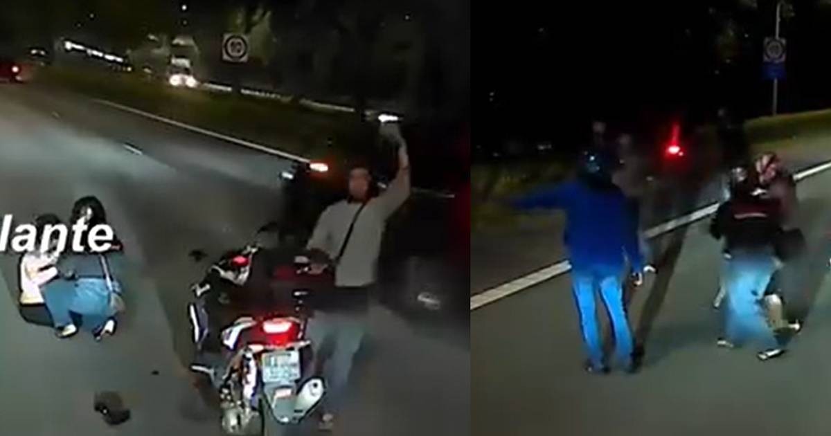Woman flung off motorbike at TPE, assisted by other riders, Singapore ...