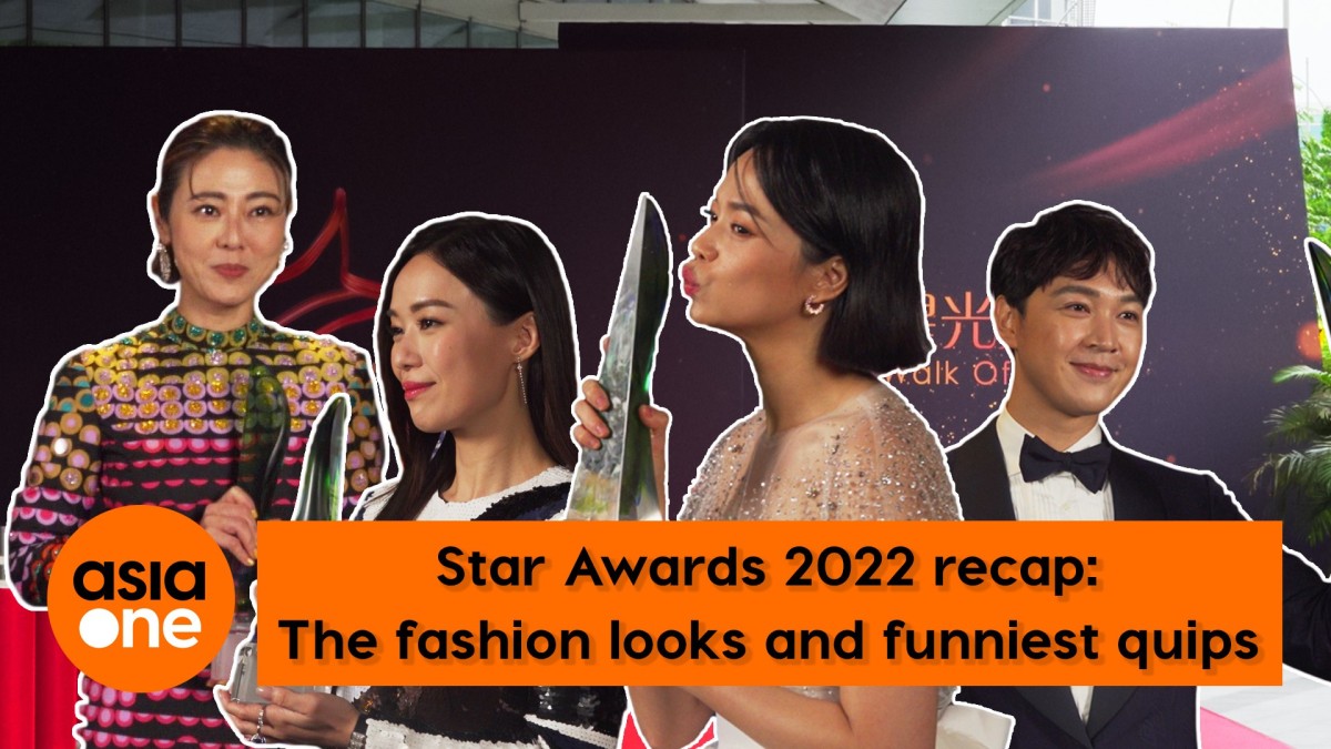 AsiaOne Video | Star Awards 2022 recap: The fashion looks and funniest ...