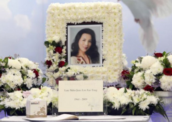 Former Channel 8 actress Lin Liyun given a sea burial, Entertainment ...